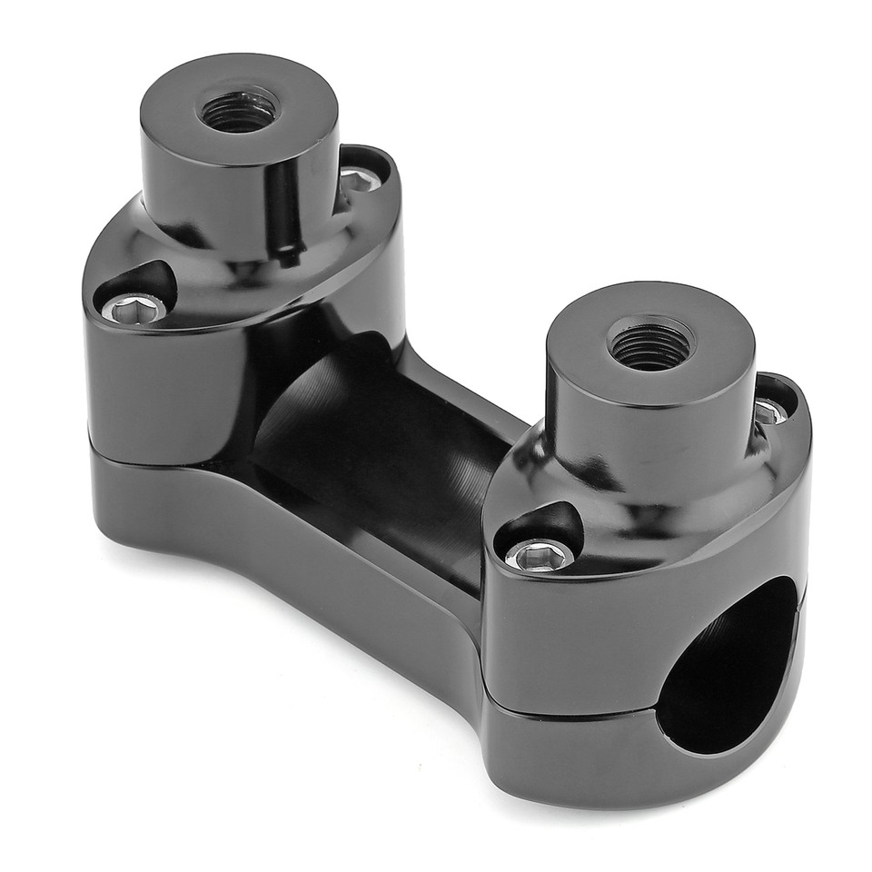 2" Height Handlebar Clamp Riser For Harley Fat Bob Fat Boy Low Rider S ...