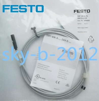 1 PCS NEW IN BOX FESTO Magnetic switch SMT-8M-A-PS-24V-E-2.5-OE 574335 ...