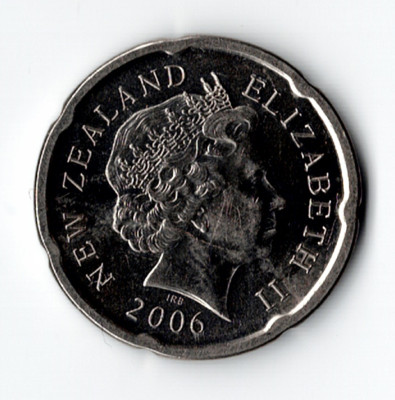 2006 New Zealand 20 Cent Coin Queen Elizabeth II Pukaki | eBay