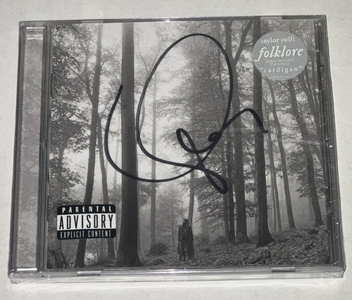 Taylor Swift Heart Signed Auto Autograph Folklore CD Booklet SEALED ...