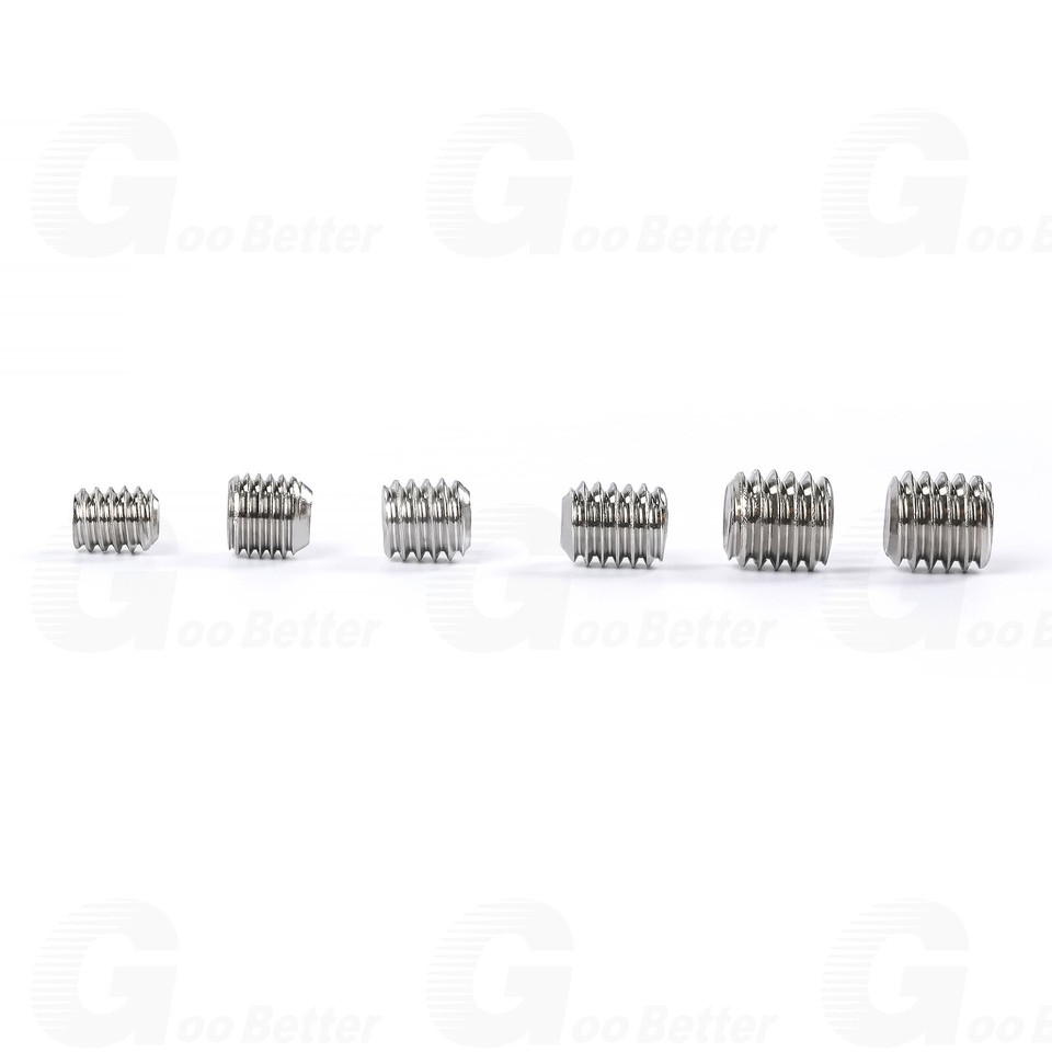 475Pcs SAE Set Screw Assortment Kit Internal Hex Cup-Point Allen Grub ...