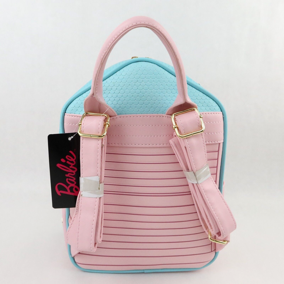 Barbie Mini Backpack Bag Pink Dreamhouse Adventures Magnetic Door Dream ...