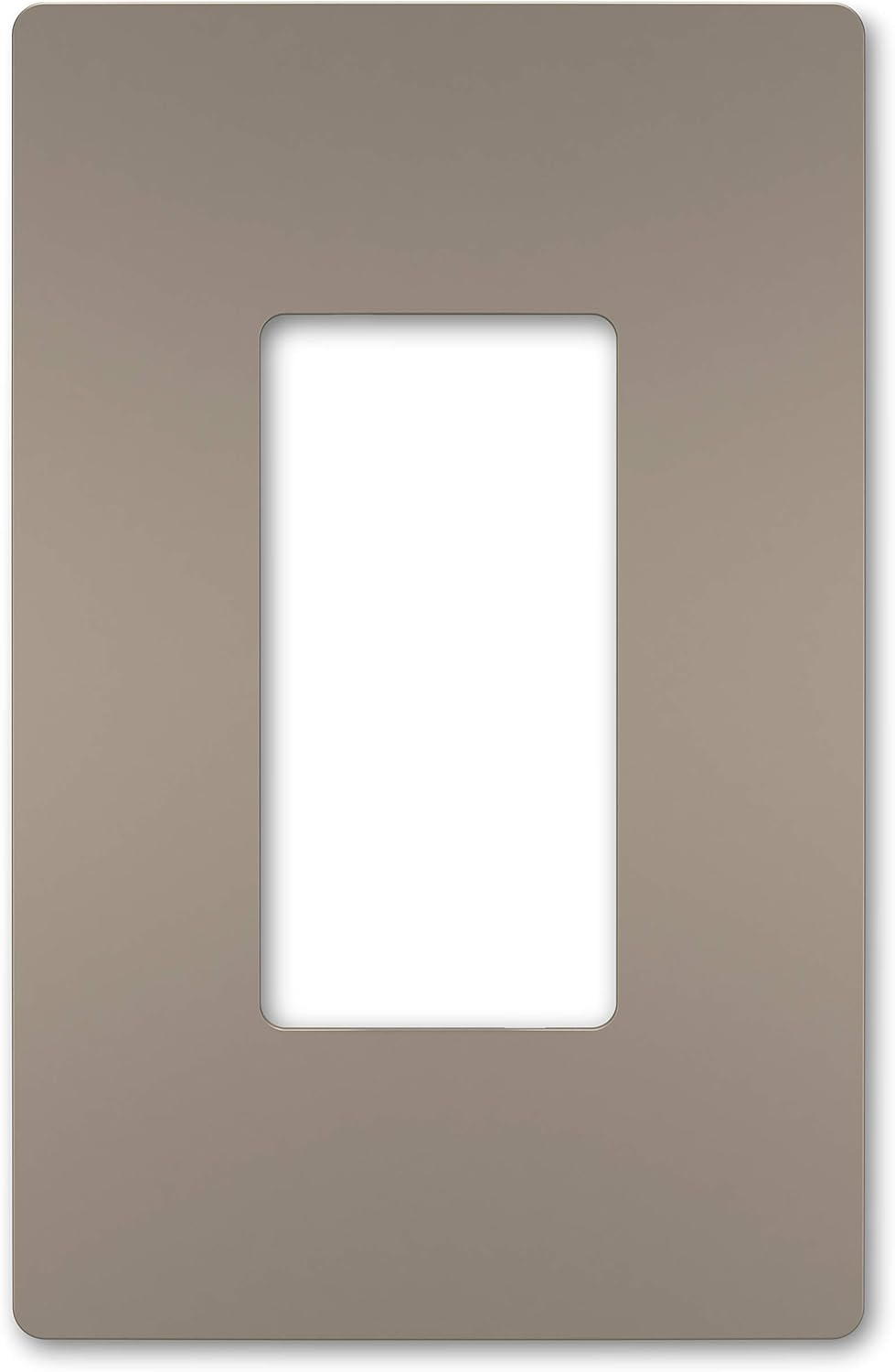 Legrand Radiant RWP26NICC6 Screwless Wall Plates, 1 Gang, One Decorator ...