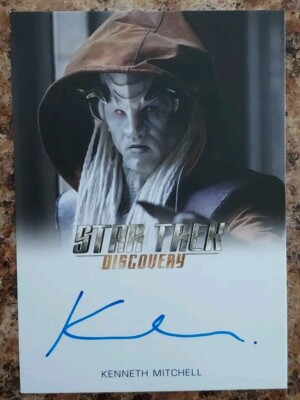 2020 Star Trek Discovery Season 2 Full Bleed Kenneth Mitchell as ...