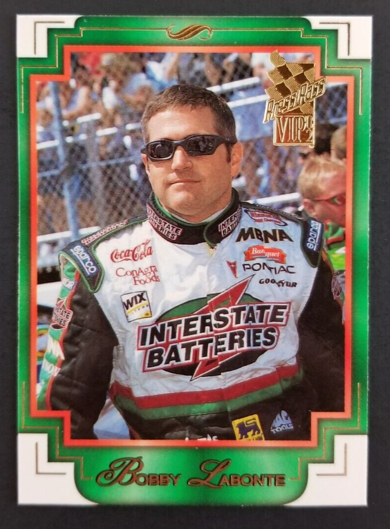 2002 Press Pass VIP - #8 Bobby Labonte for sale online | eBay