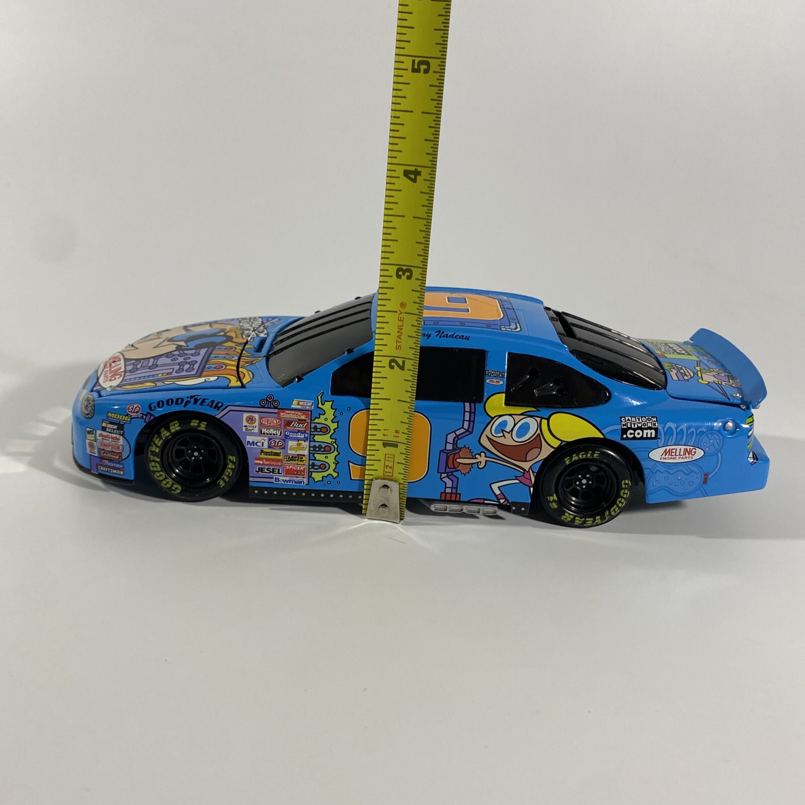 Jerry Nadeau #9 1:24 NASCAR Cartoon Network Wacky Racing 1999 LTD ...