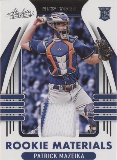 2022 Panini Absolute - Absolute Rookie Materials Patrick Mazeika #ARM ...