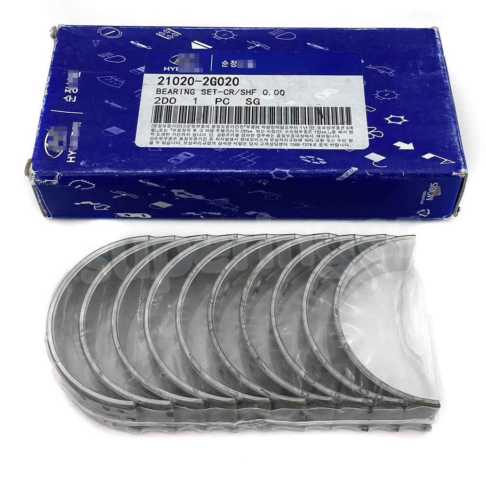 21020-2G020 Main & Rod Bearing Kit For 06-2016 Kia Optima Forte Hyundai ...