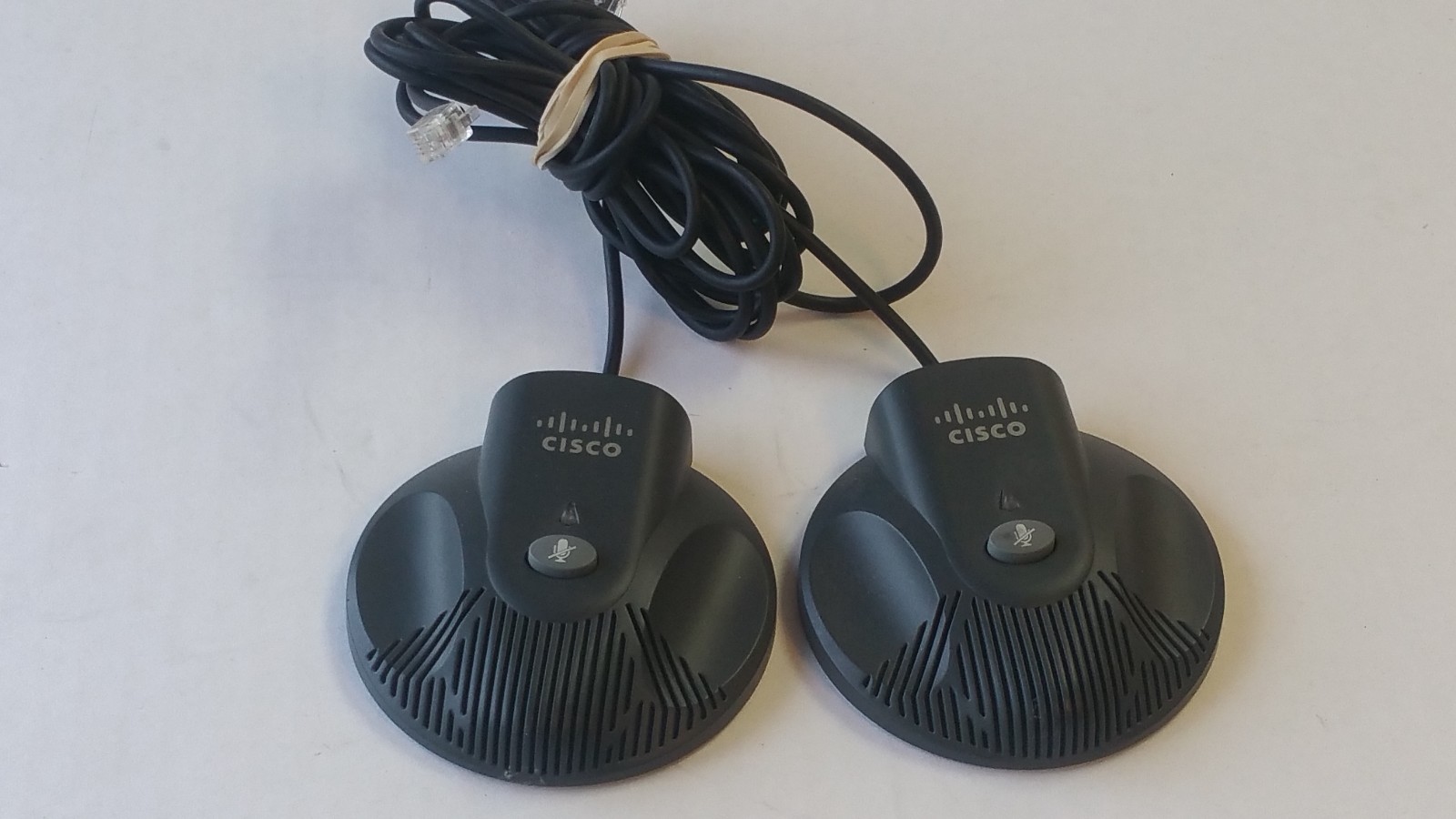 Lot of 2 Cisco External Microphones 2201-07155-603 TESTED | eBay