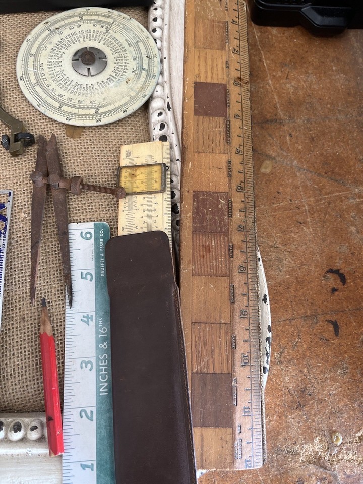 Lot DRAFTING ENGINEERING tools rulers Drafting Kits Mechanical Drawing ...