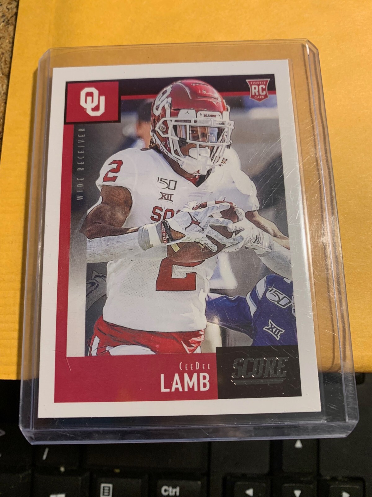 2020 PANINI SCORE CEEDEE LAMB ROOKIE CARD ~ #416 OKLAHOMA | eBay