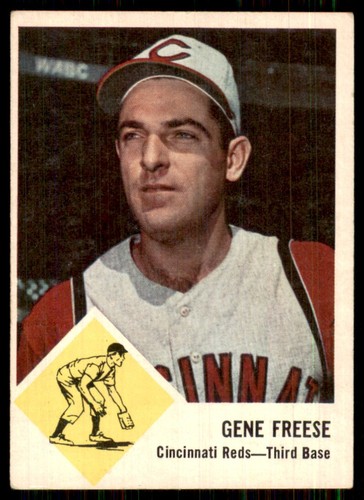 1963 Fleer #33 Gene Freese Cincinnati Reds | eBay