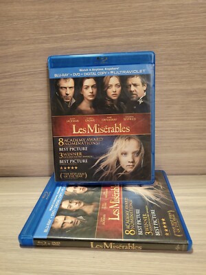 Les Misérables (Two-Disc Combo Pack: Blu-ray + DVD) 25192171307| eBay
