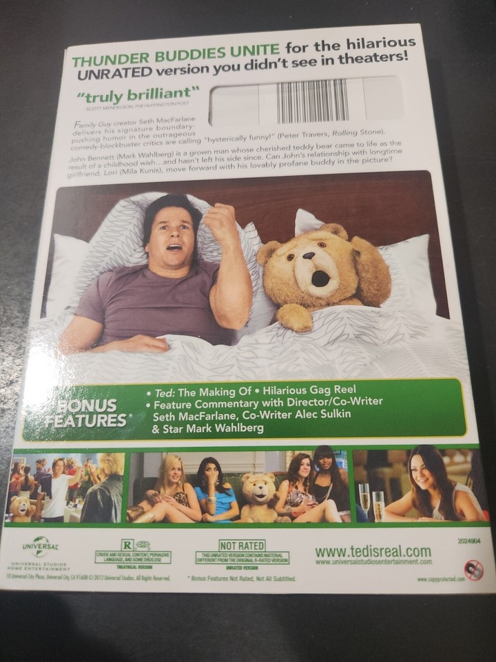 Ted (DVD, 2012) Brand New Sealed 25192114694 | eBay