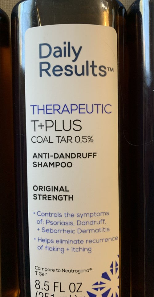 Coal Tar T+Plus Extra Strength Shampoo Compare To Neutrogena T/Gel 8.5 ...
