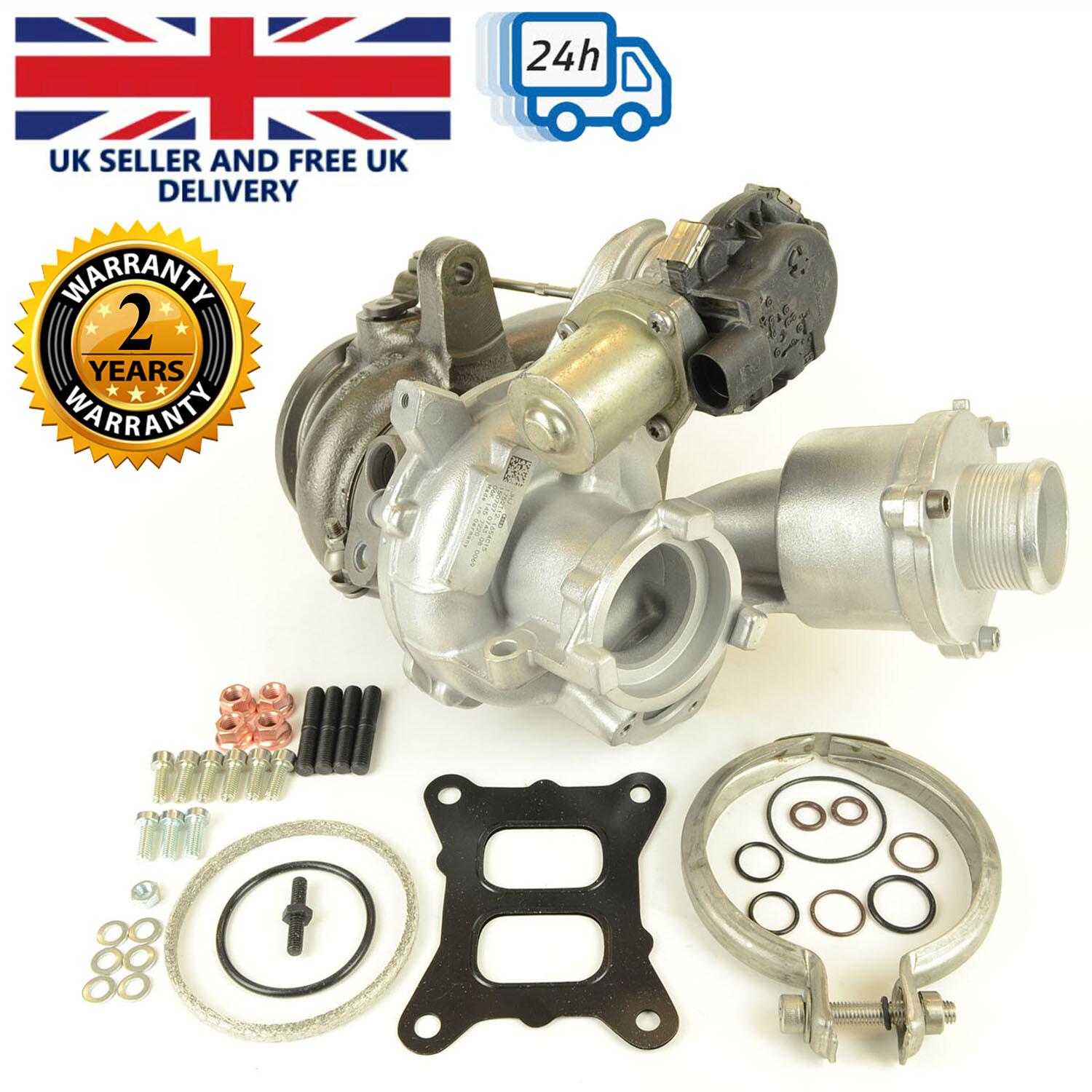Turbocharger 2.0 TSI TFSI AUDI VOLKSWAGEN SKODA SEAT TURBO 06K145702R ...