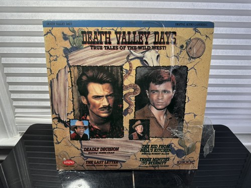 DEATH VALLEY DAYS: TRUE TALES OF THE WILD WEST! Laserdisc RARE Clint ...