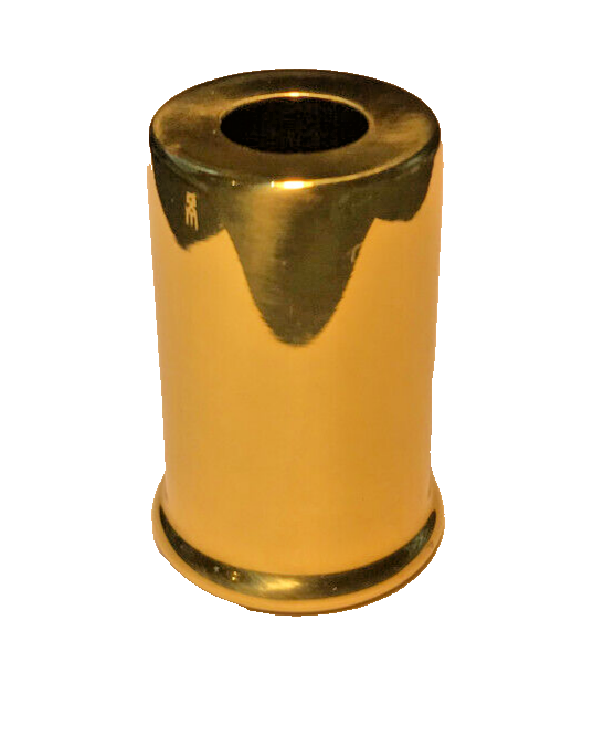 New Solid Brass Lamp Spacer Neck, 1/8IP(3/8") Slip, 1 1/2" Ht. Polished ...