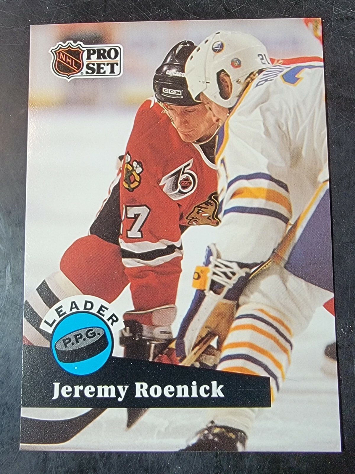 1991-92 Pro Set Hockey #605 Jeremy Roenick | eBay