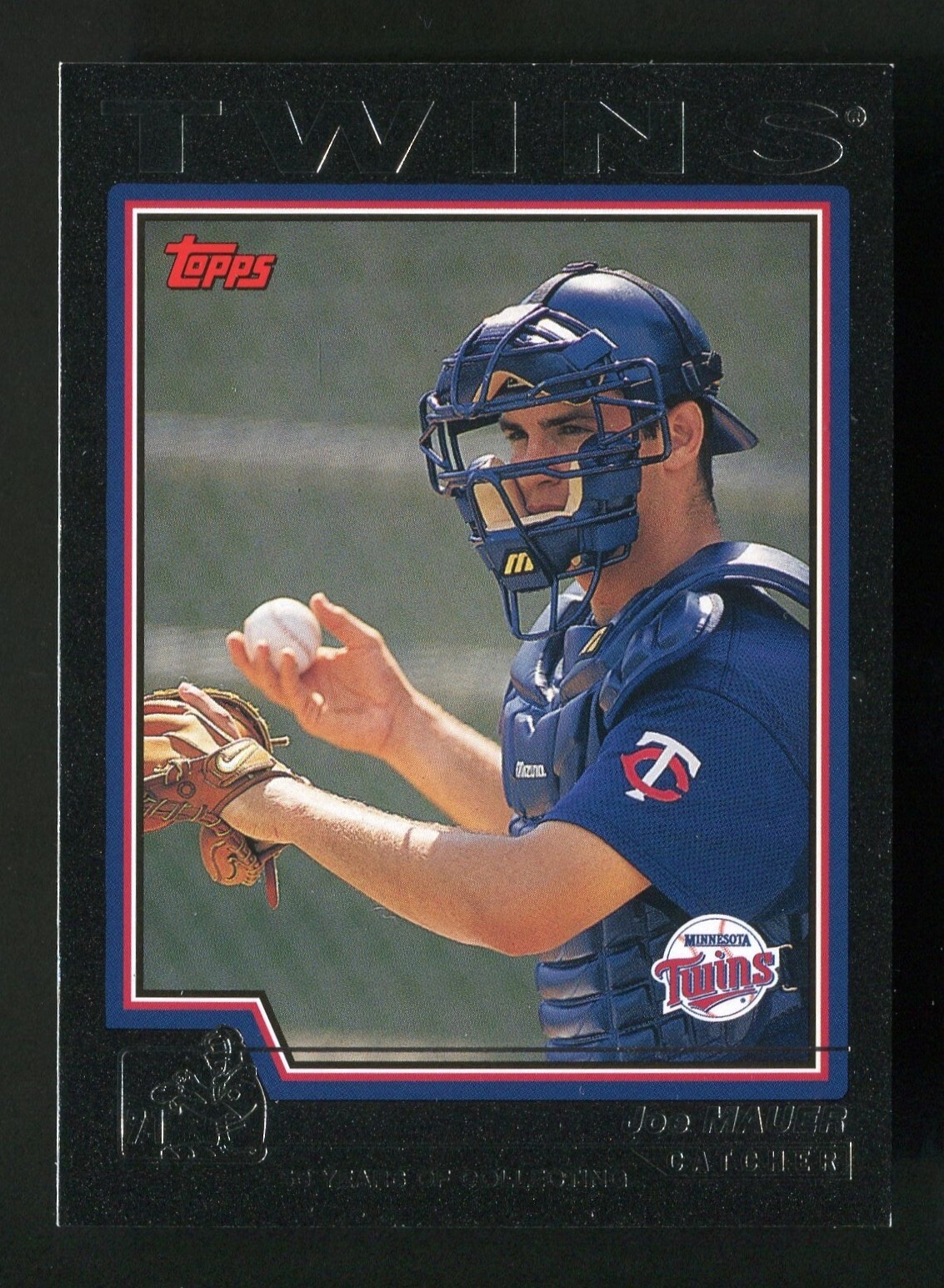 Joe Mauer 2004 Topps BLACK #559 1/53 1/1 SSP RC Rookie Twins HoF ...