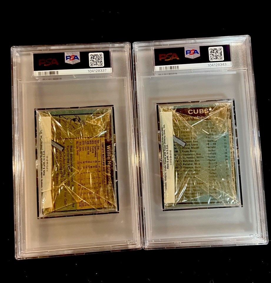 1980 Topps Baseball Cello Packs Psa 6 Lot Of 2 Just Graded Rickey ...