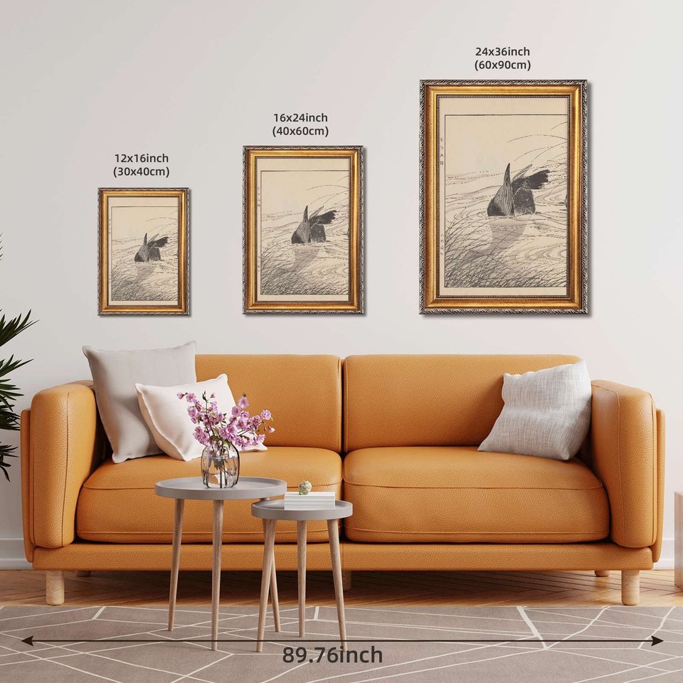 Diving Ducks Water Scene Wall Art Canvas Oil Paintings Reproduction | eBay