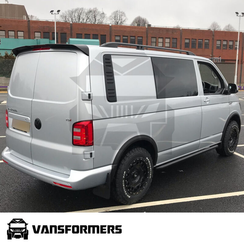 Volkswagen Transporter T5 T5.1 T6 2003-2019 Styling Vents Matt Black ...