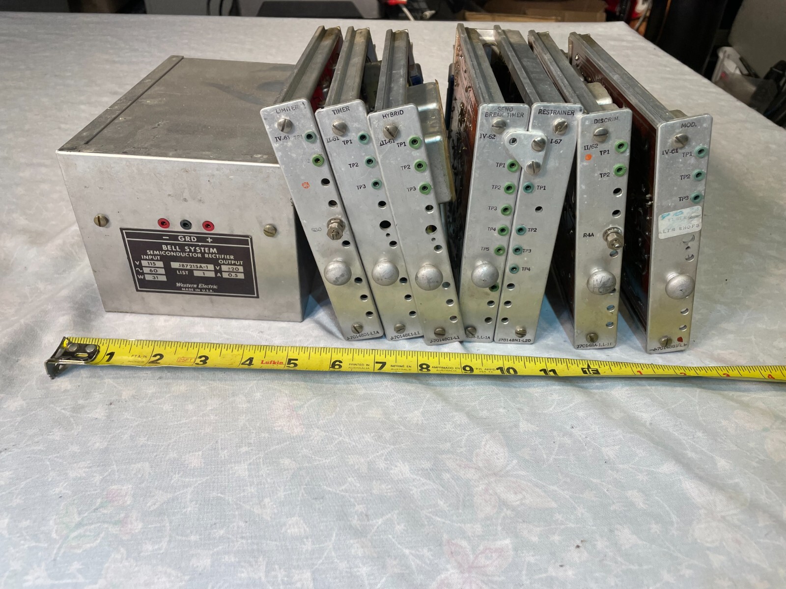 Western Electric Bell Systems Semiconductor Rectifier + Module Cards ...