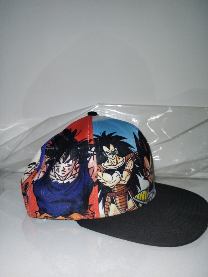 DRAGON BALL Z Broly Anime GOKU logo Goken MEN'S New SnapBack HAT Cap ...