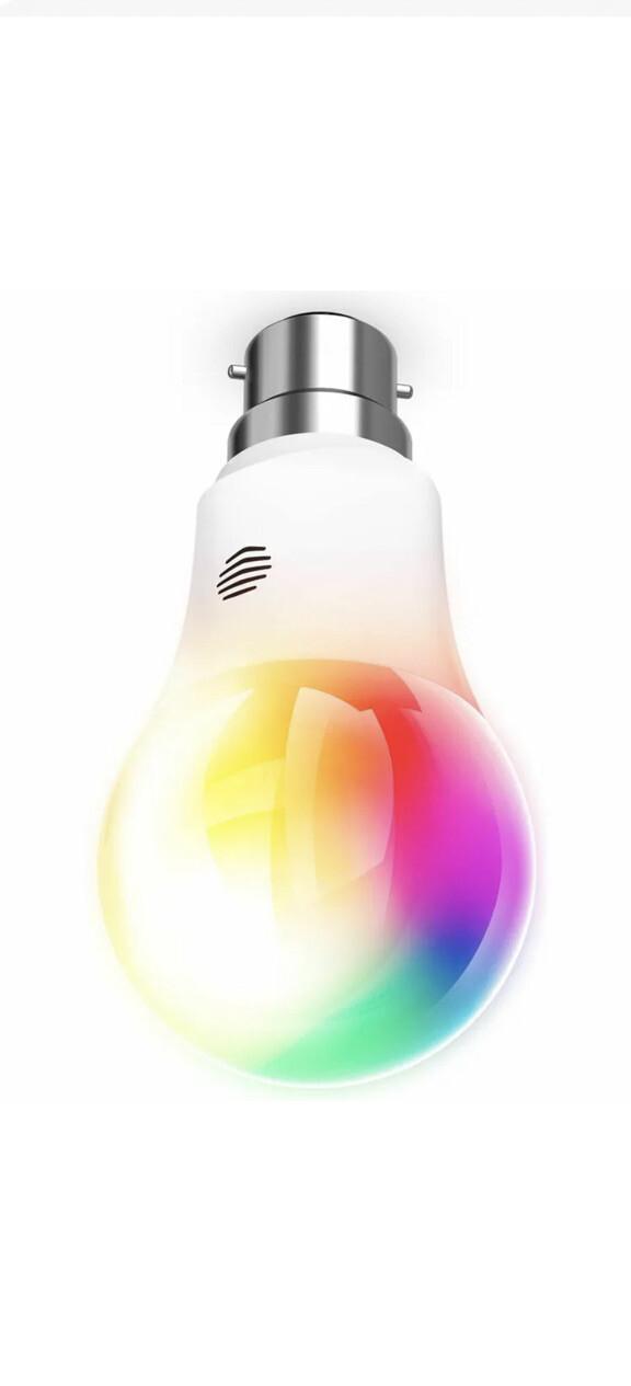 Hive Light Colour Changing Smart Bulb with B22 Bayonet, 9.5 W ...