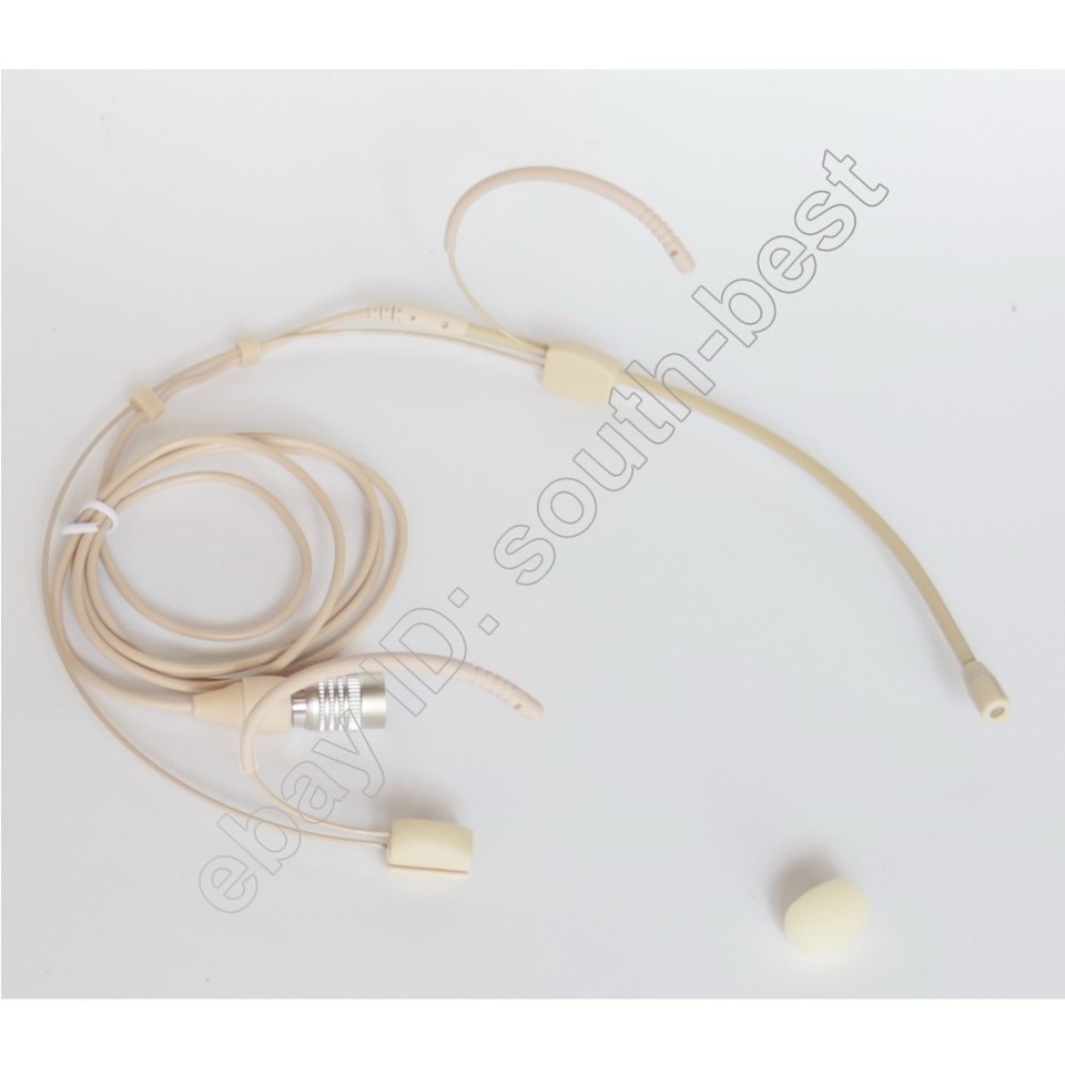 New Double ear Headset Microphone Mics for Shure Sennheiser AKG Audio ...