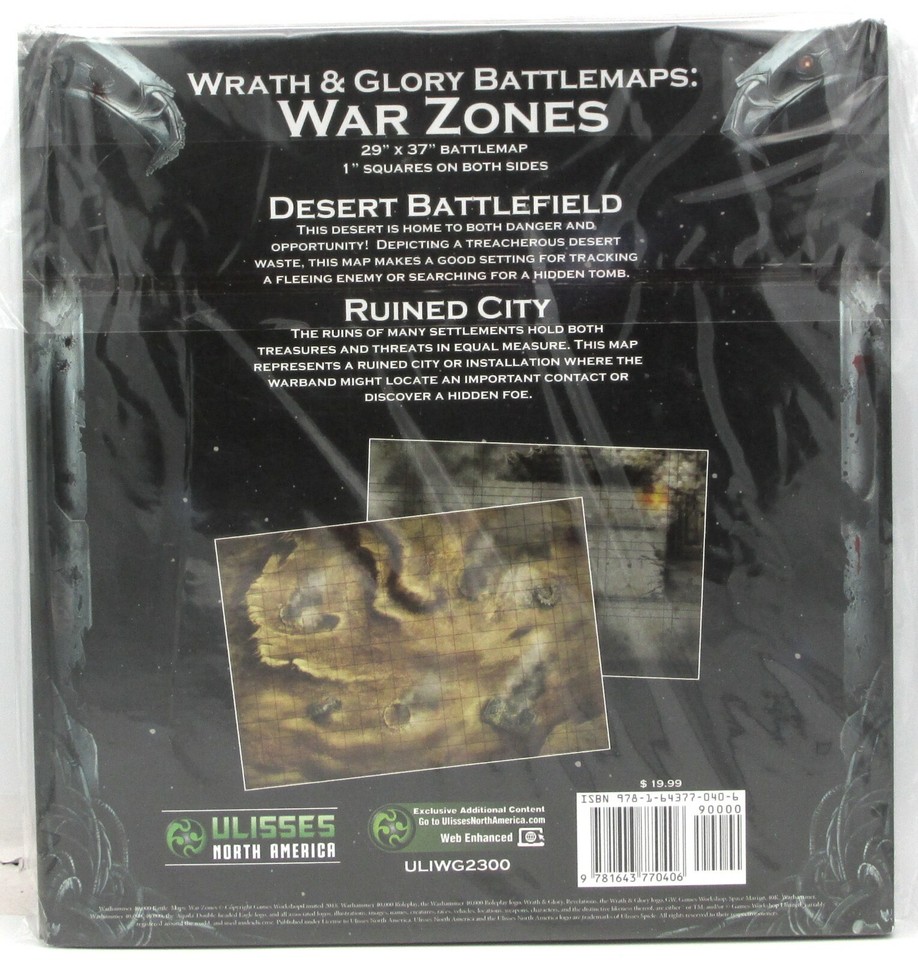 Warhammer 40K RPG Wrath & Glory ULIWG2300 Battle Maps War Zones ...