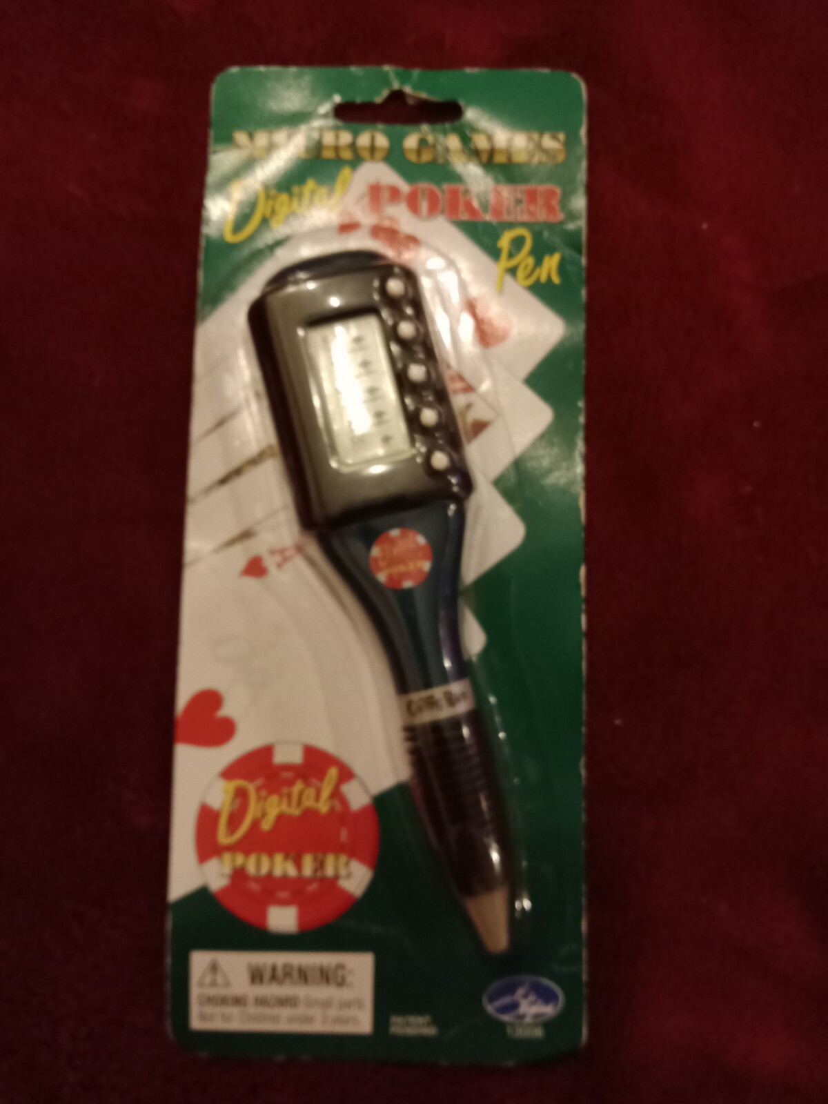 Micro Games Digital Poker Pen Electronic Handheld Game 13006 by Stylus ...