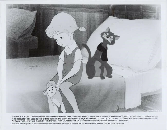 The Rescuers Penny And Rufus