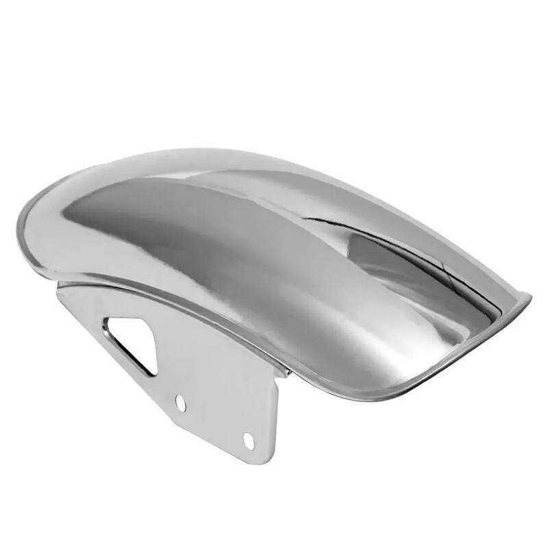 Motorcycle Front Fender Mudguard Splash Sand Guard Wheel Cover Silver ...