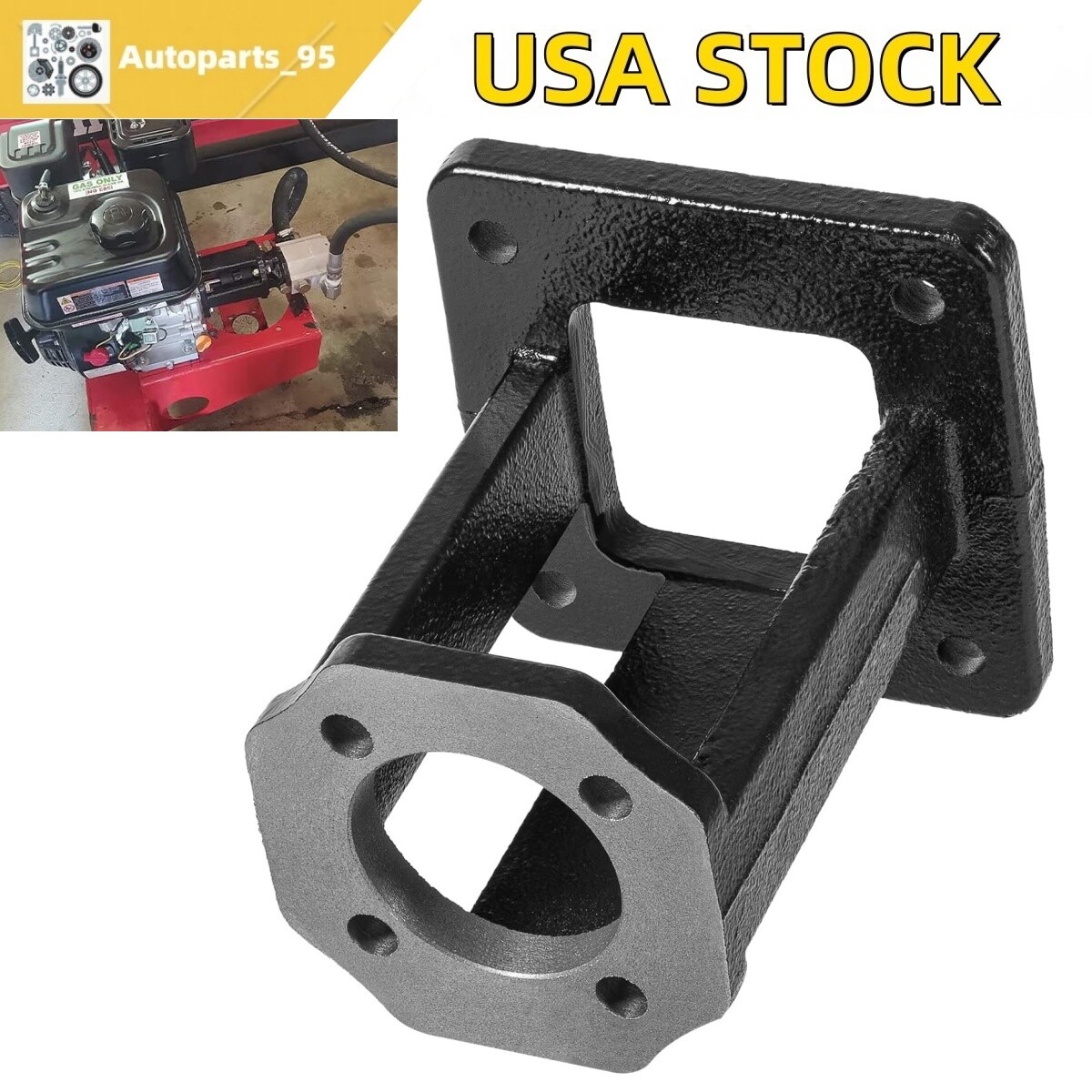 31-272 Log Splitter Hydraulic Pump Mount for Hydraulic Log Splitter 8hp ...