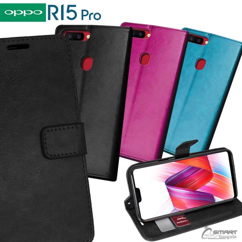 Wallet Flip Card Slot Stand Case Cover For Oppo R15 / R15 Pro | eBay ...