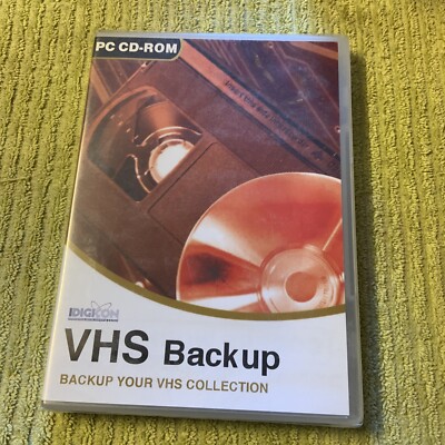 VHS BACKUP - BACKUP YOUR VHS COLLECTION pc video game new | eBay Australia