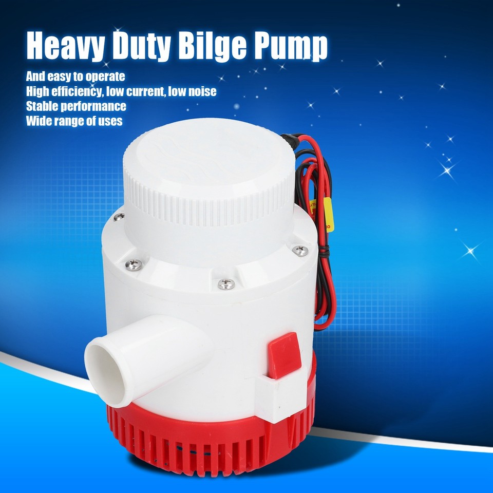 Large Bilge Pump Submersible Pump For Drainage Provides Power | eBay UK