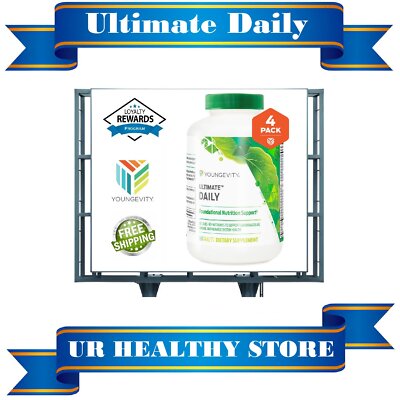 Youngevity Ultimate Daily 180 Capsules (3 PACK) - Heart & Wellness ...