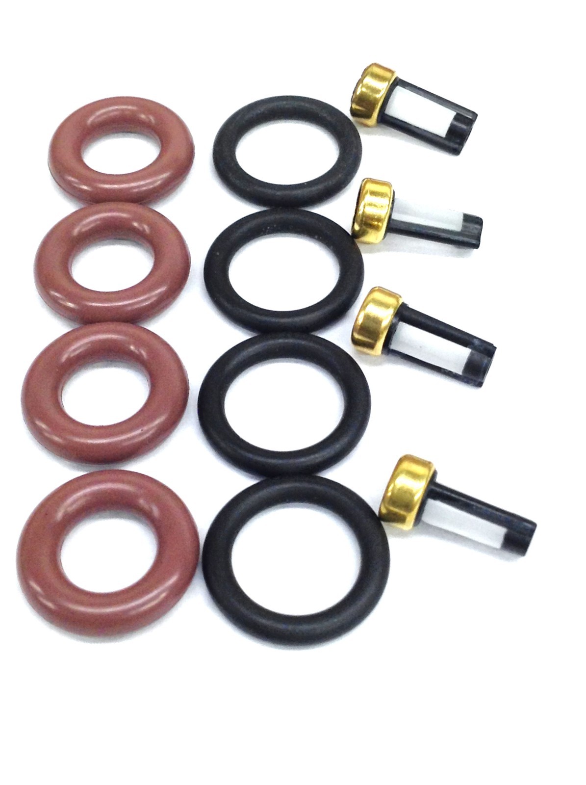 FUEL INJECTOR REPAIR KIT O-RINGS FILTERS 2000-2001 AUDI VW 1.8L L4 ...