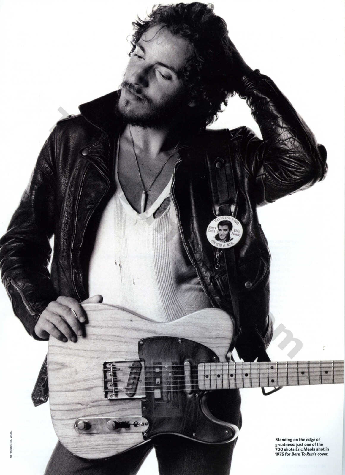 2010 Bruce Springsteen Promo Shots Magazine PHOTO PAGE Wall Decor 2 pcs ...