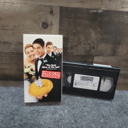 AMERICAN WEDDING VHS Video Tape VTG Jason Biggs | eBay