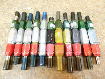 11 pcs, GO / NO GO Gage Pin Holders Assorted Sizes .398 To .520 | eBay