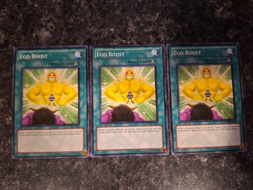 3X Ego Boost PHSW-EN046 - Yugioh Yu Gi Oh! Playset 1st Edition | eBay