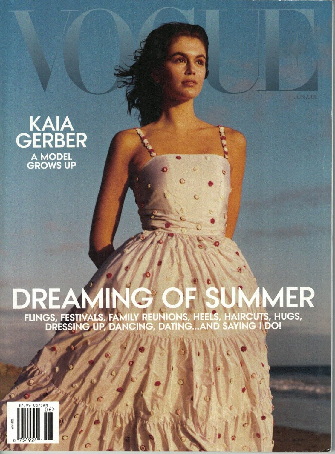 Vogue US Magazine June July 2021 Kaia Gerber Bella Hadid Kendall Jenner ...