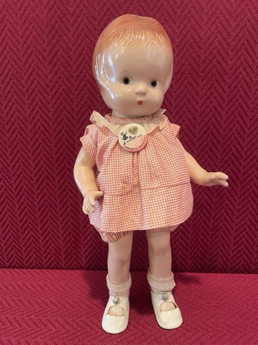 Vintage 1930s Effanbee Patsy Junior 11” Composition Doll Original ...