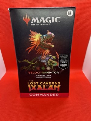 Magic The Gathering Veloci-Ramp-Tor Lost Caverns Of Ixalan Commander ...