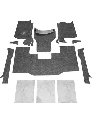 Bedrug Bed Mat BedRug Jeep Floor Liner Hook and Loop Fastener Heat S ...