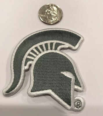 MSU Michigan State Spartans embroidered iron on patch vintage Approx. 3 ...